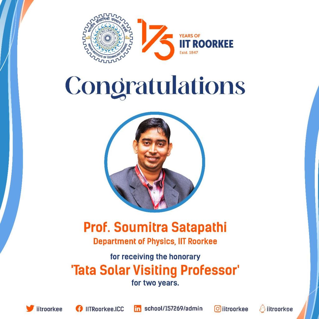 Satapathi Lab – Department of Physics, IIT Roorkee